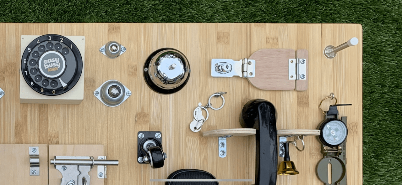 How to Make a Busy Board for Preschool: Go Large! – Easy Busy Boards™