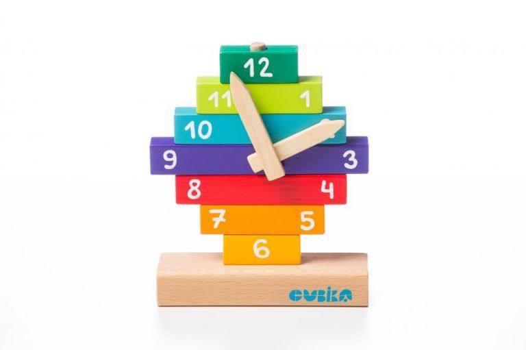 Wooden Clock Toy for Babies – Easy Busy Boards™
